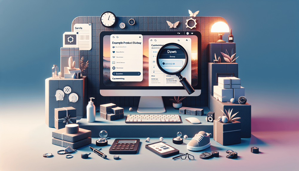 How To Customize The Dawn Theme In Shopify And Solve Example Product Display Issues Bemeapps 
